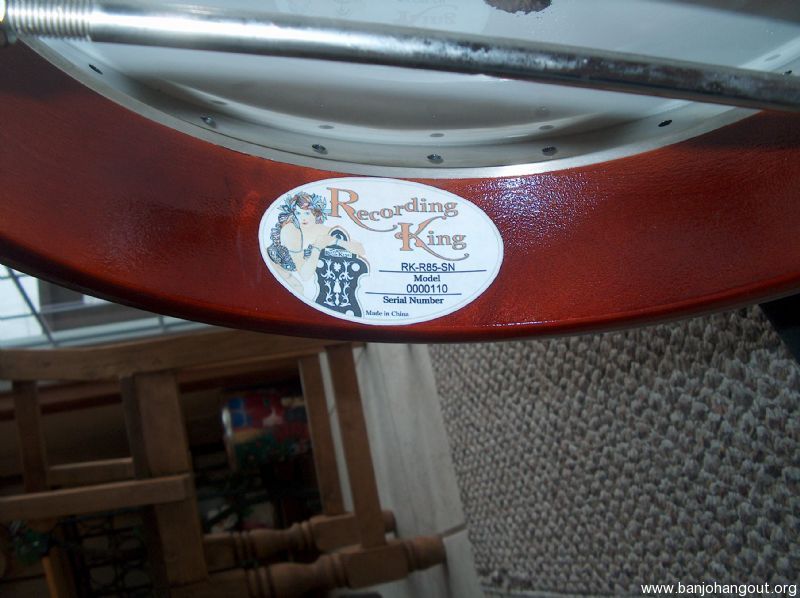 SOLD: Recording King RK-85 - Banjo Hangout