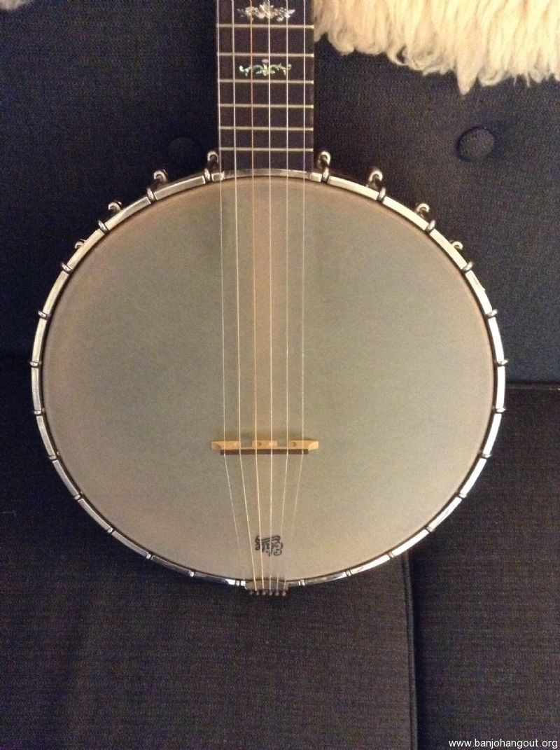 For Sale - David Large 6-string open back banjo (not guitjo)