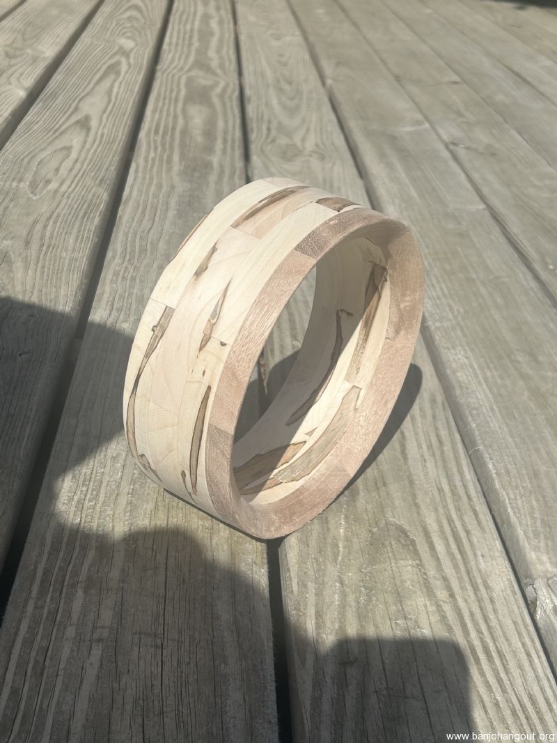 Mini block banjo rim - Banjo Hangout