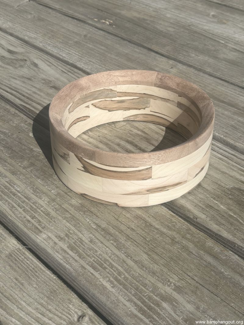 Mini block banjo rim - Banjo Hangout