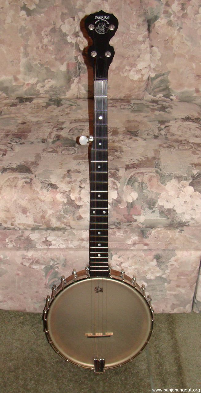 Deering Boston Necked Block Rim Open Back - Used Banjo For Sale at ...