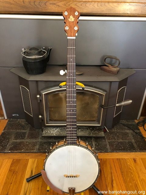 SALE PENDING: Open Back 5 String Banjo Maple and Walnut Vintage ...