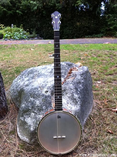 New Custom Made Open Back 5 String Banjo - Used Banjo For Sale at ...