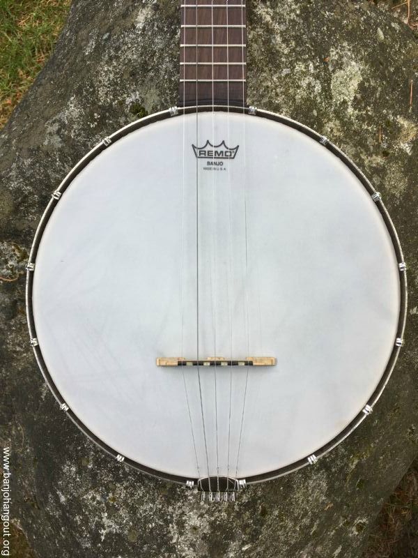 Newly Crafted Walnut Mini Travel 5 String Banjo - Used Banjo For Sale ...