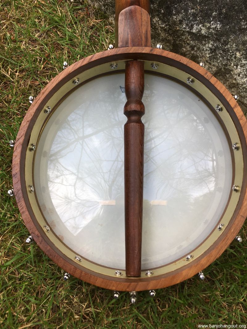 Newly Crafted Walnut Mini Travel 5 String Banjo - Used Banjo For Sale ...