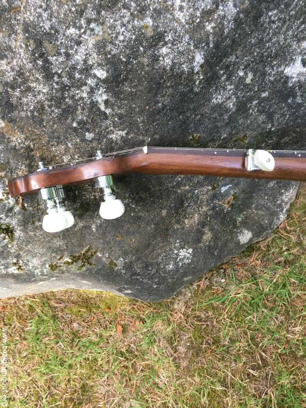 Newly Crafted Walnut Mini Travel 5 String Banjo - Used Banjo For Sale ...