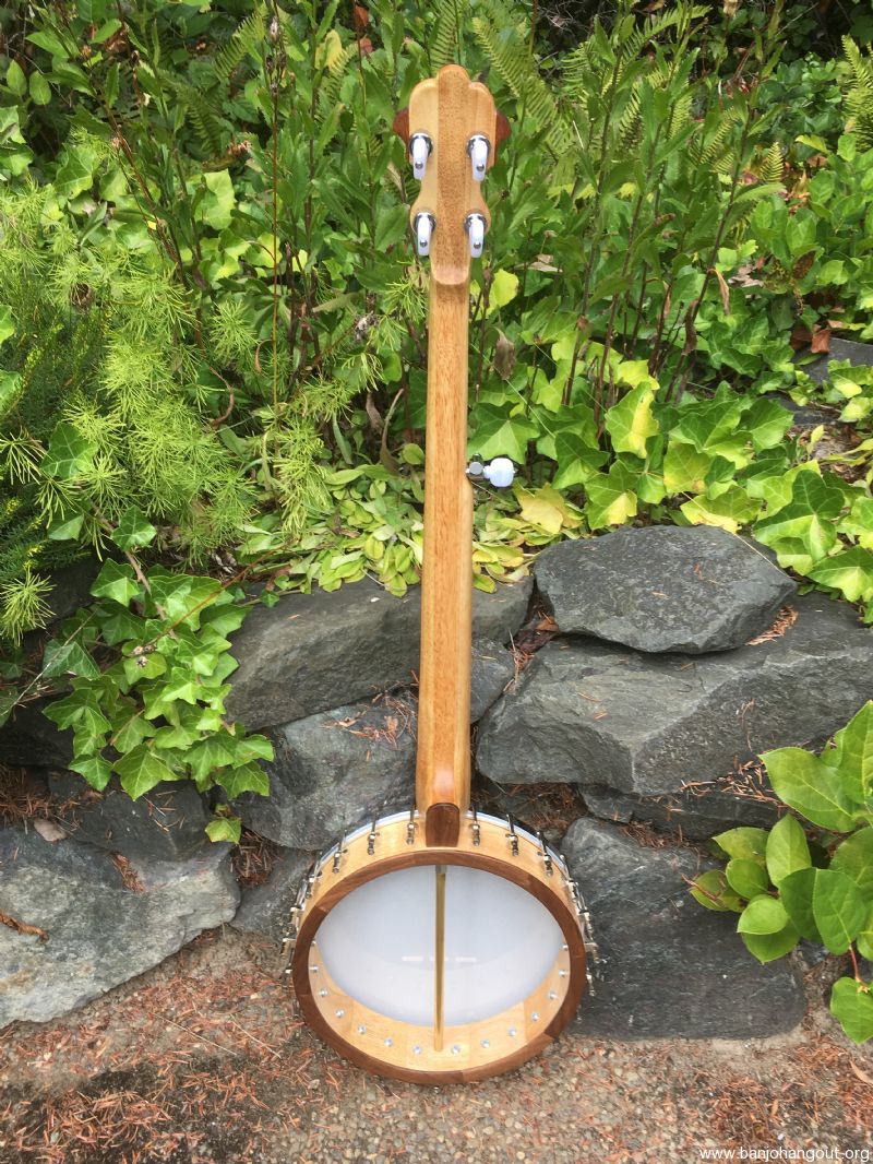New Hand Crafted 5 String Open Back Banjo - Used Banjo For Sale at ...