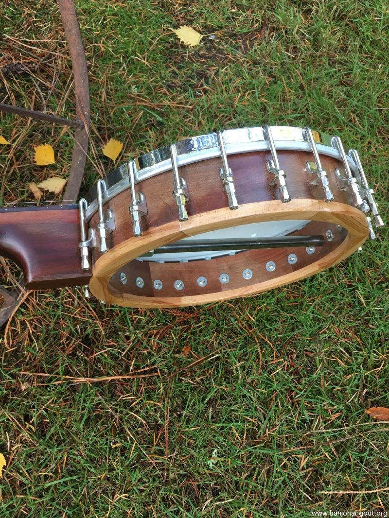 New 11" Hand Crafted Short Scale Open Back 5 String Banjo - Used Banjo ...