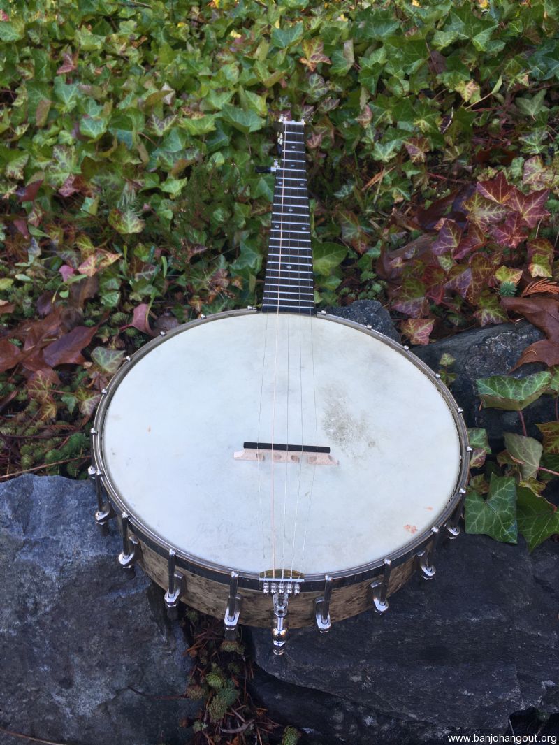 Old Time 5 String Banjo Vintage Slingerland Pot With New Neck - Used ...