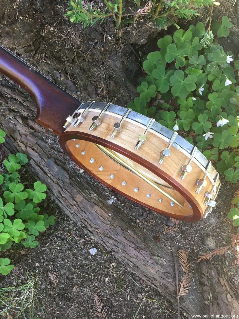Refurbished Old Time 5 String Open Back Banjo - Used Banjo For Sale at ...