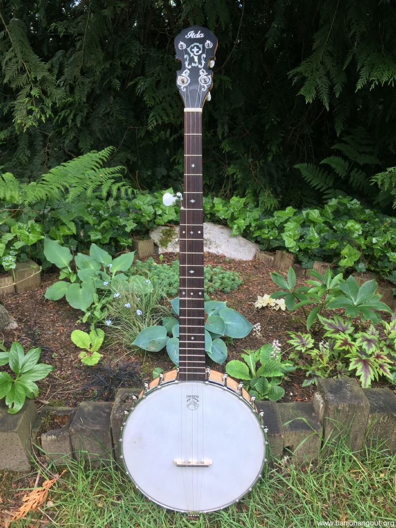 Refurbished Old Time 5 String Open Back Banjo - Used Banjo For Sale at ...