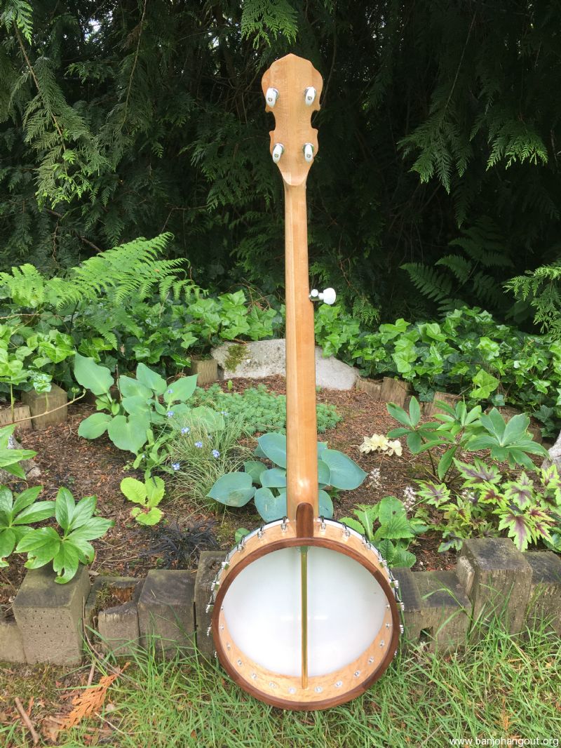Refurbished Old Time 5 String Open Back Banjo - Used Banjo For Sale at ...