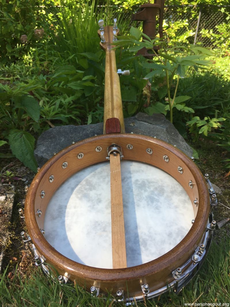 Open Back 5 String Banjo with a vintage (1920/30's) pot and new custom ...