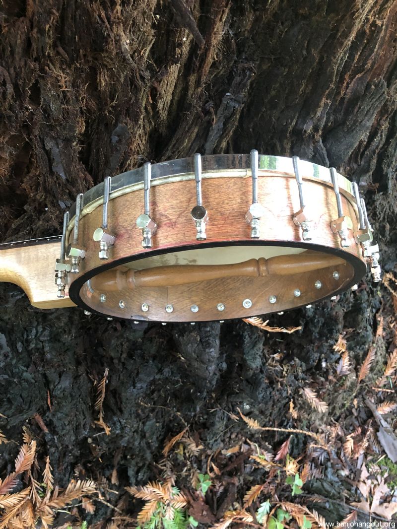 Old Time Banjo Vintage Pot & New Neck - Used Banjo For Sale at ...