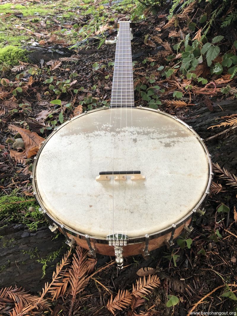 Old Time Banjo Vintage Pot & New Neck - Used Banjo For Sale at ...