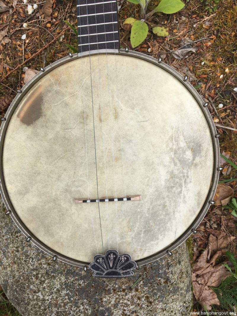 Newly Crafted 11" Open Back 5 String Banjo Vintage Pot and New neck ...