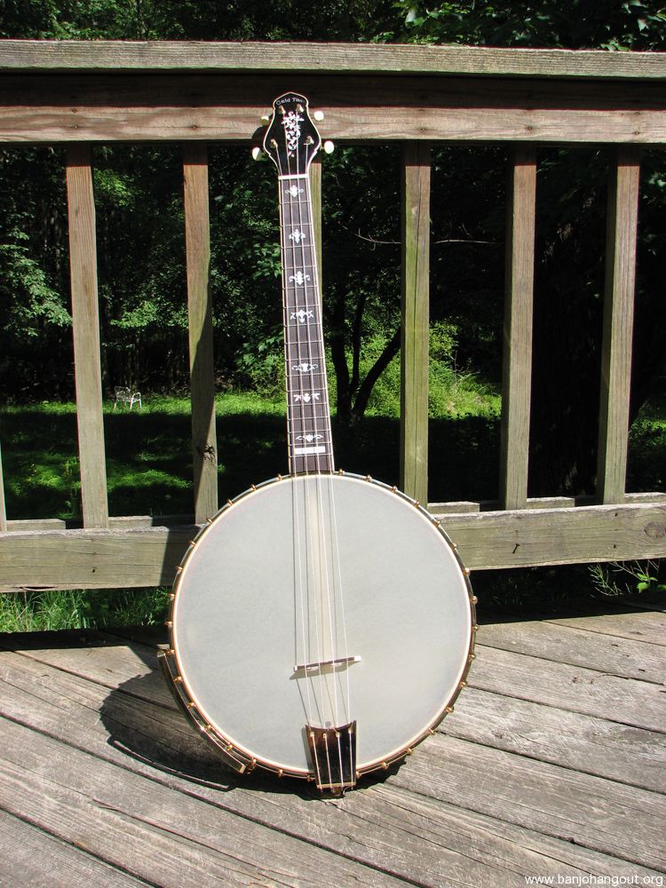 Gold Plated CEB-4 Cello Banjo and case - Used Banjo For Sale at ...