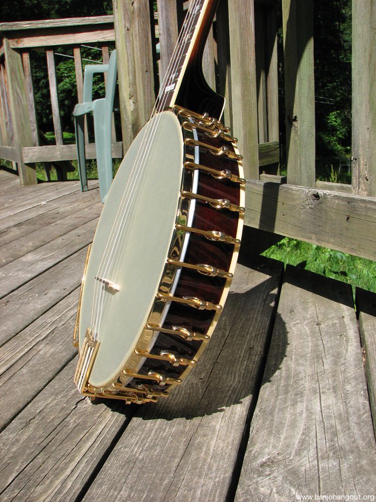 Gold Plated CEB-4 Cello Banjo and case - Used Banjo For Sale from Banjo ...
