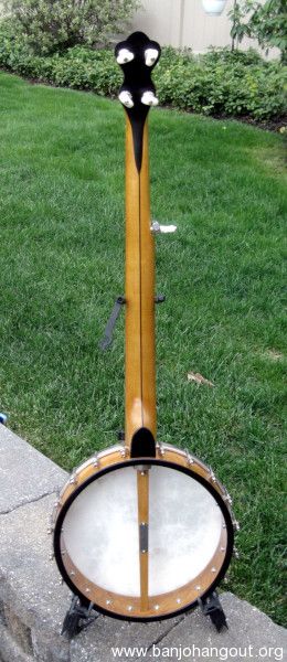 Old Rim, New Neck - sold - Used Banjo For Sale at BanjoBuyer.com