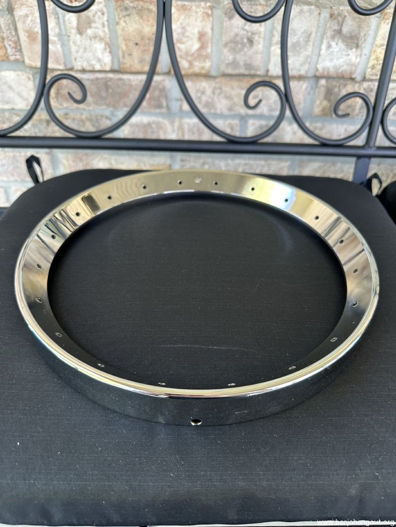 (Transaction Pending) “Gibson USA” Kulesh Mastertone FlatHead Banjo Tone Ring - Banjo Hangout