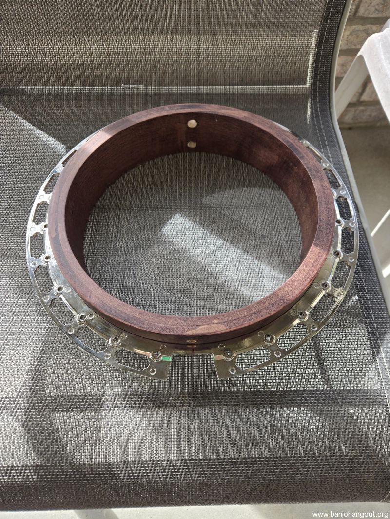 Pending-3 Ply Maple Banjo Rim With One Peice Flange (Finished And Cut ...