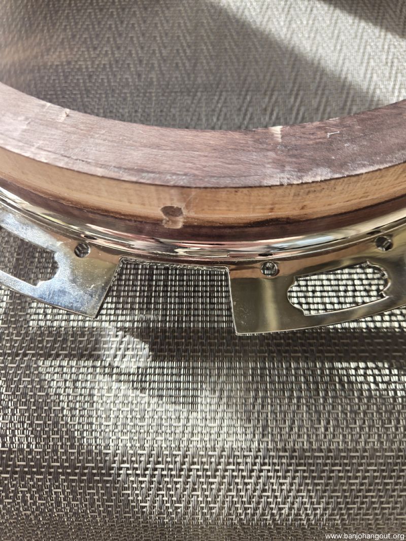 Pending-3 Ply Maple Banjo Rim With One Peice Flange (Finished And Cut ...