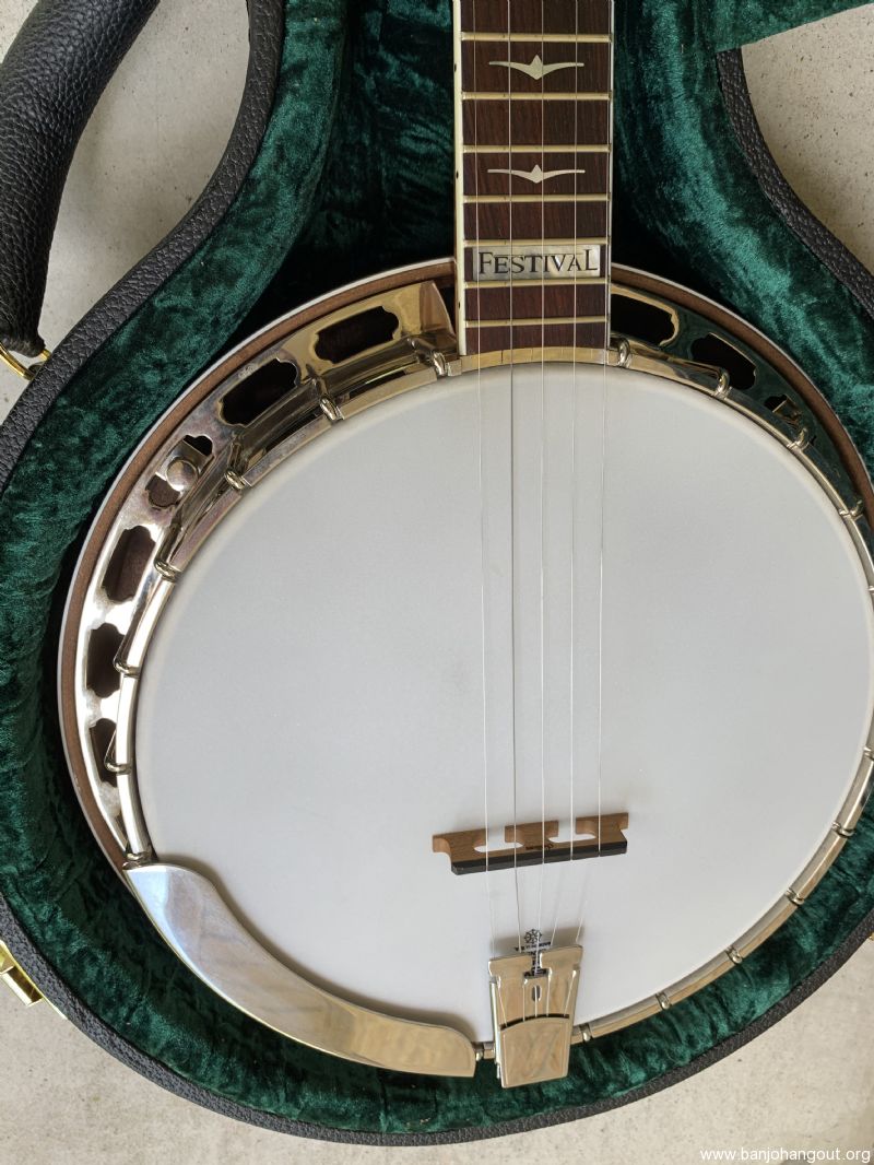 (Transaction Pending) Sullivan Roasted Maple Festival Banjo With HSC ...