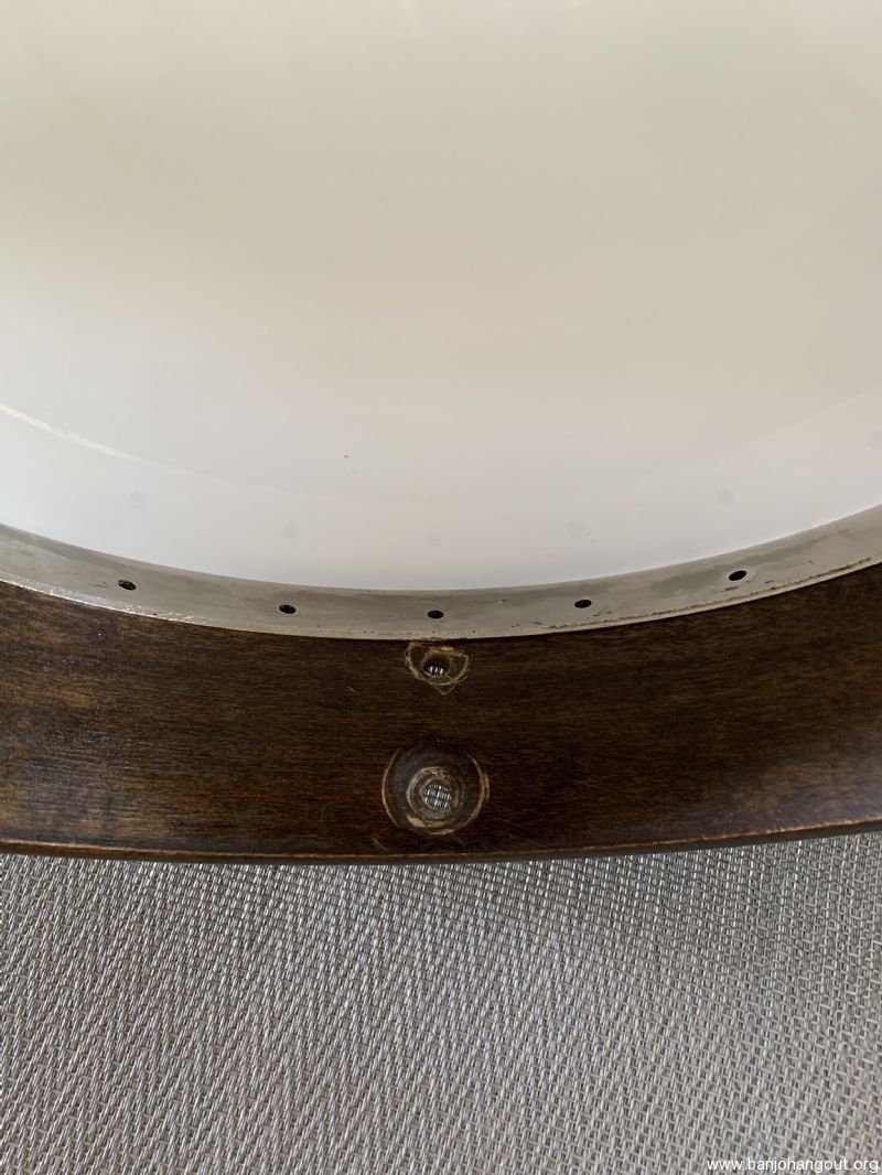 (Transaction Pending) Mastertone Style Banjo Pot Assembly with Early ...