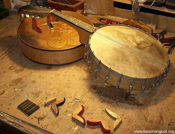 1920s Weymann Banjolin - Project, needs resto SOLD 4-19-PENDING PAYMENT ...