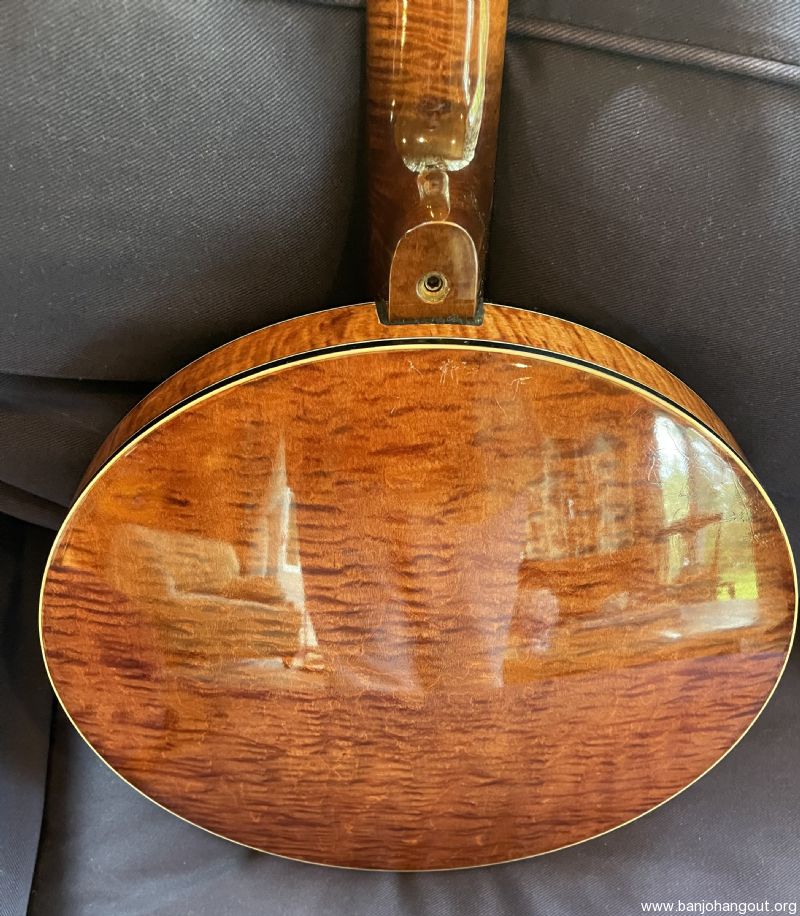 Nechville Nextar 5 string - high flame, wood ring beast! - Used Banjo ...