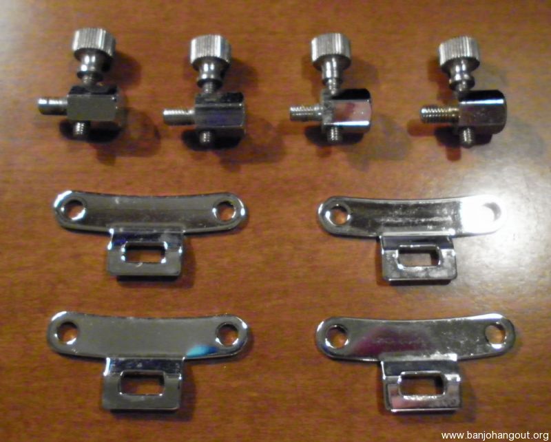 SOLD: Banjo Resonator Mounting Thumbscrews Bracket Attachment Hardware ...