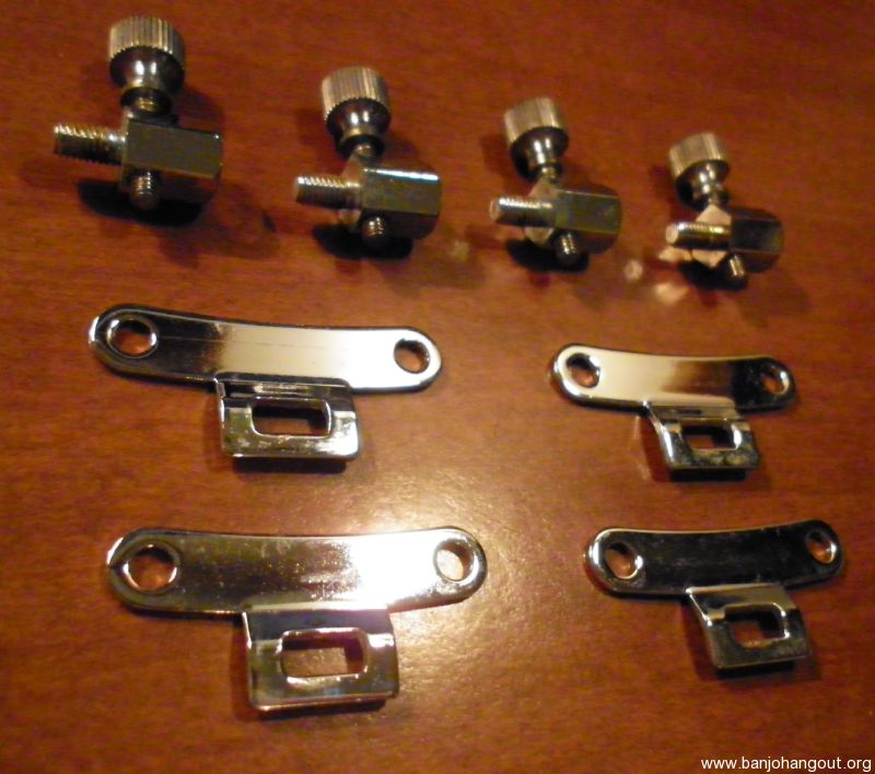 SOLD: Banjo Resonator Mounting Thumbscrews Bracket Attachment Hardware ...
