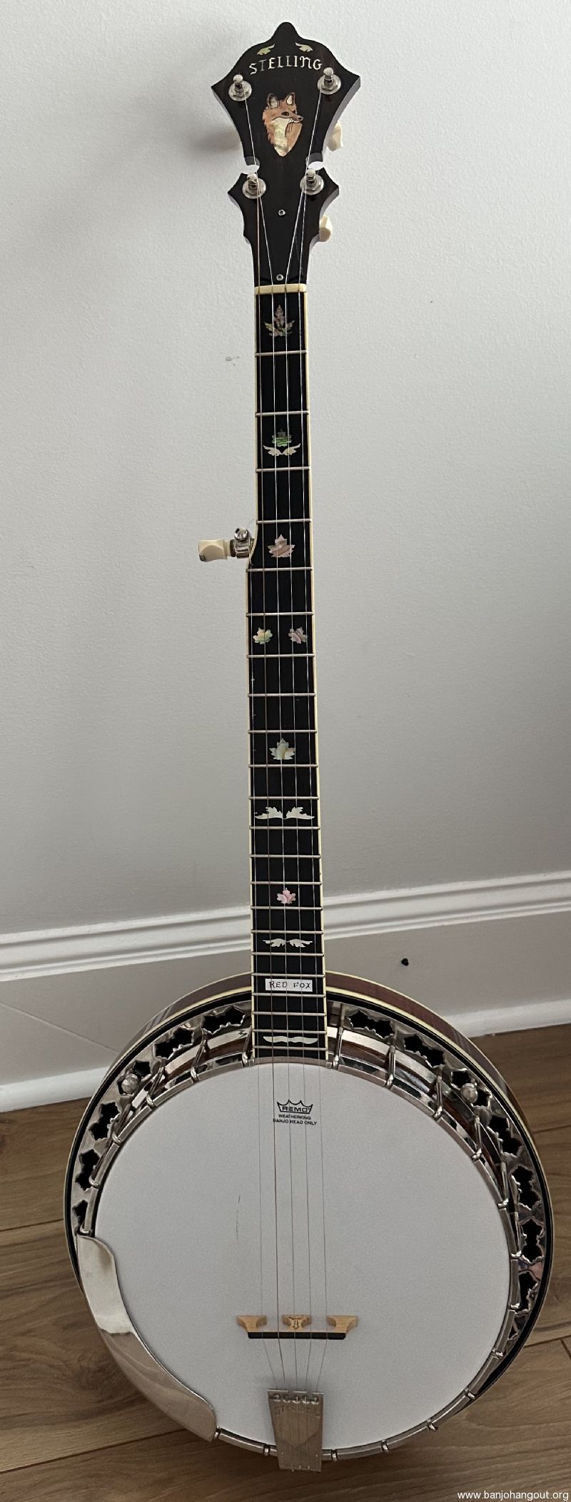 2007 Stelling Red Fox - Used Banjo For Sale at BanjoBuyer.com