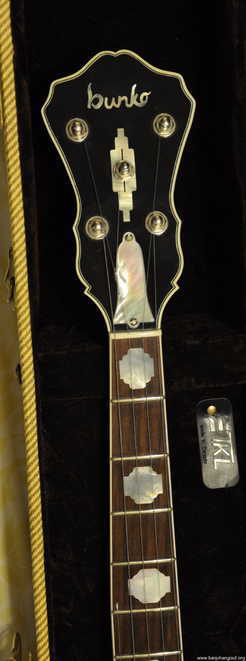 Timeless Timber RB-75/18 - Built by Robin Smith - $2500 - Used Banjo ...