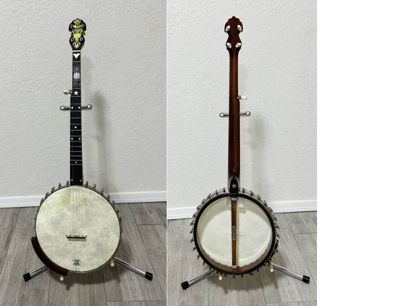 1916 Fairbanks Tubaphone Banjo. Excellent Bart Reiter Flowerpot Neck ...