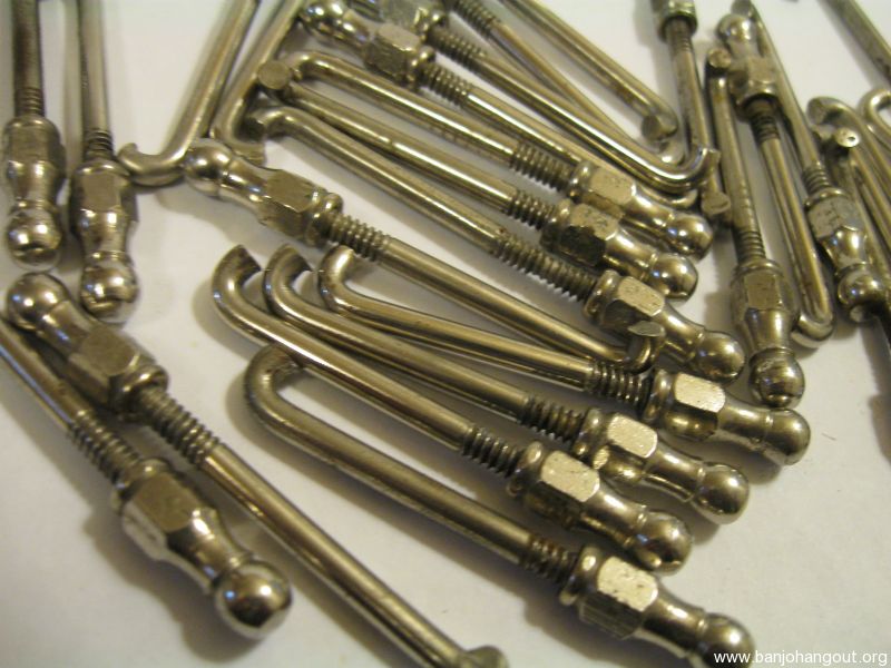 SOLD: Vintage Vega Banjo Hooks and Nuts ( closed end ball nuts ...