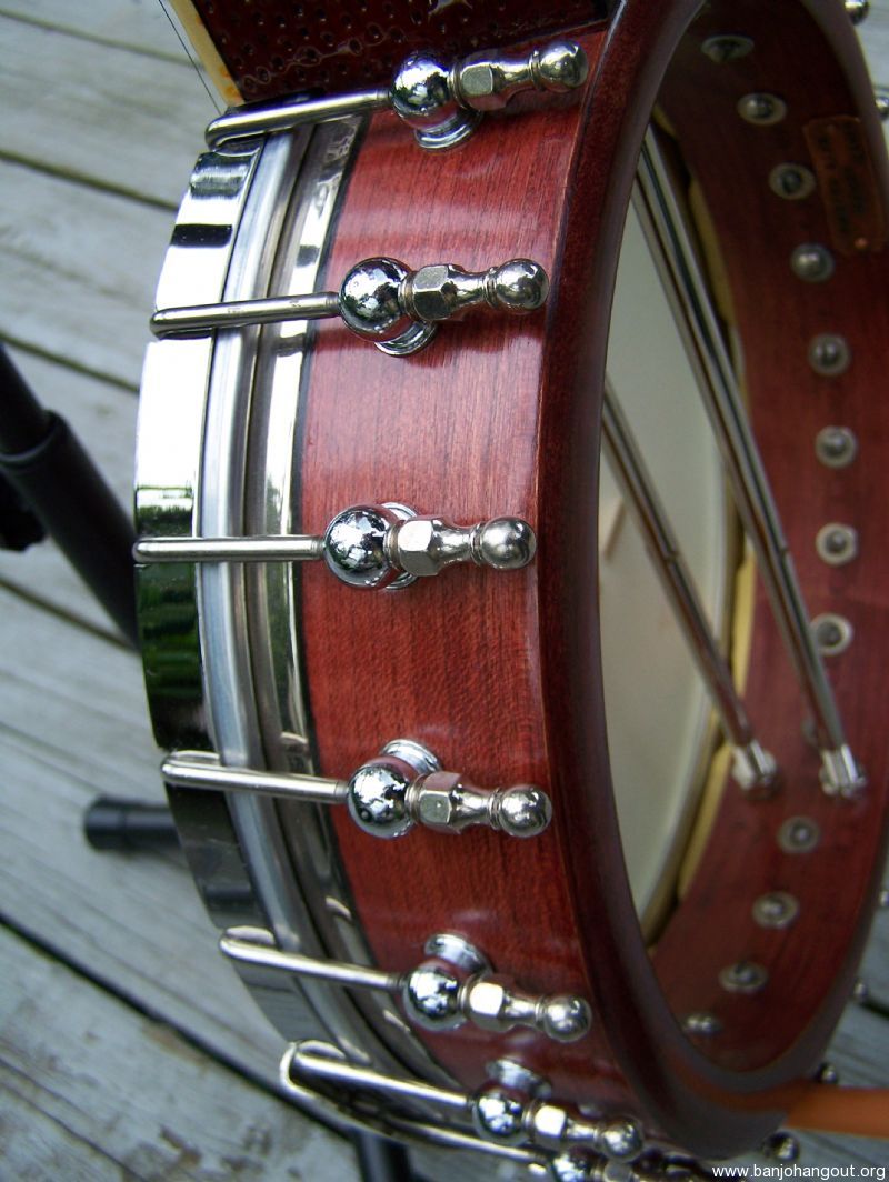 Left handed 5 strings open back banjo - Used Banjo For Sale at ...