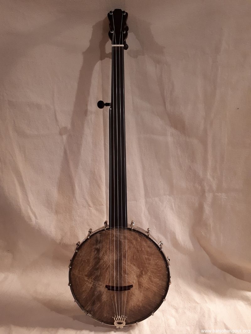 Lyon & Healy restored fretless banjo. SOLD - Used Banjo For Sale at ...