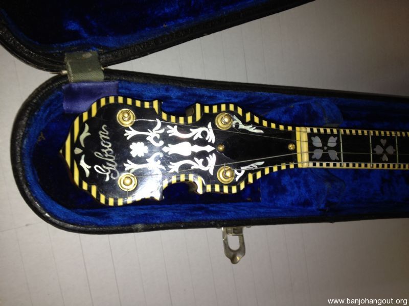 1929 Gibson TB-6 checkerboard, 40-hole - Used Banjo For Sale at ...
