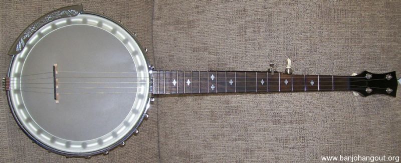 SOLD! -- Short-scale (Travel?) Banjo Neck w/ Gariepy Aluminum Rim ...