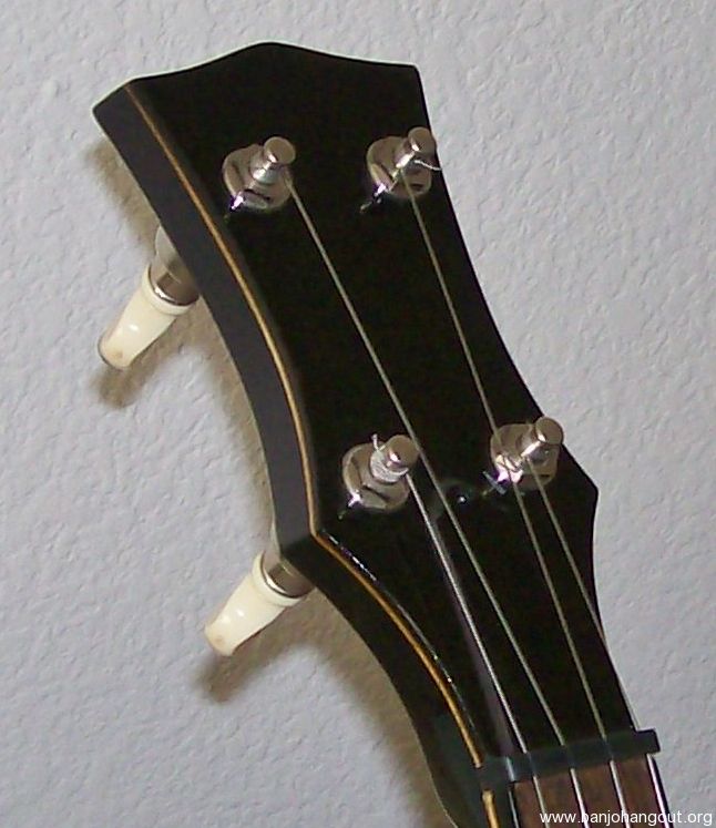 SOLD! -- Short-scale (Travel?) Banjo Neck w/ Gariepy Aluminum Rim ...