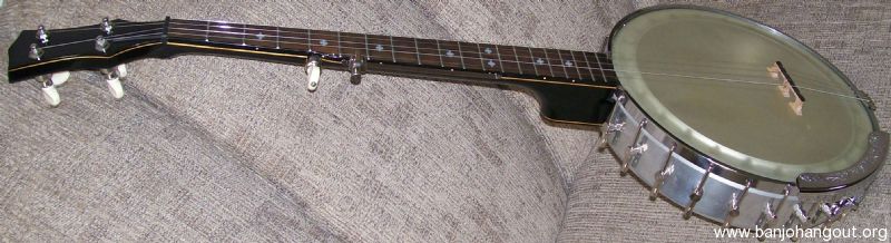 SOLD! -- Short-scale (Travel?) Banjo Neck w/ Gariepy Aluminum Rim ...