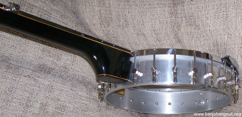 SOLD! -- Short-scale (Travel?) Banjo Neck w/ Gariepy Aluminum Rim ...