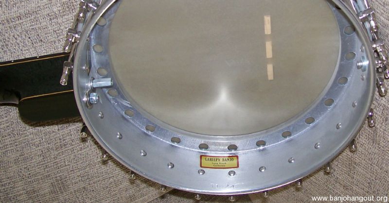 SOLD! -- Short-scale (Travel?) Banjo Neck w/ Gariepy Aluminum Rim ...