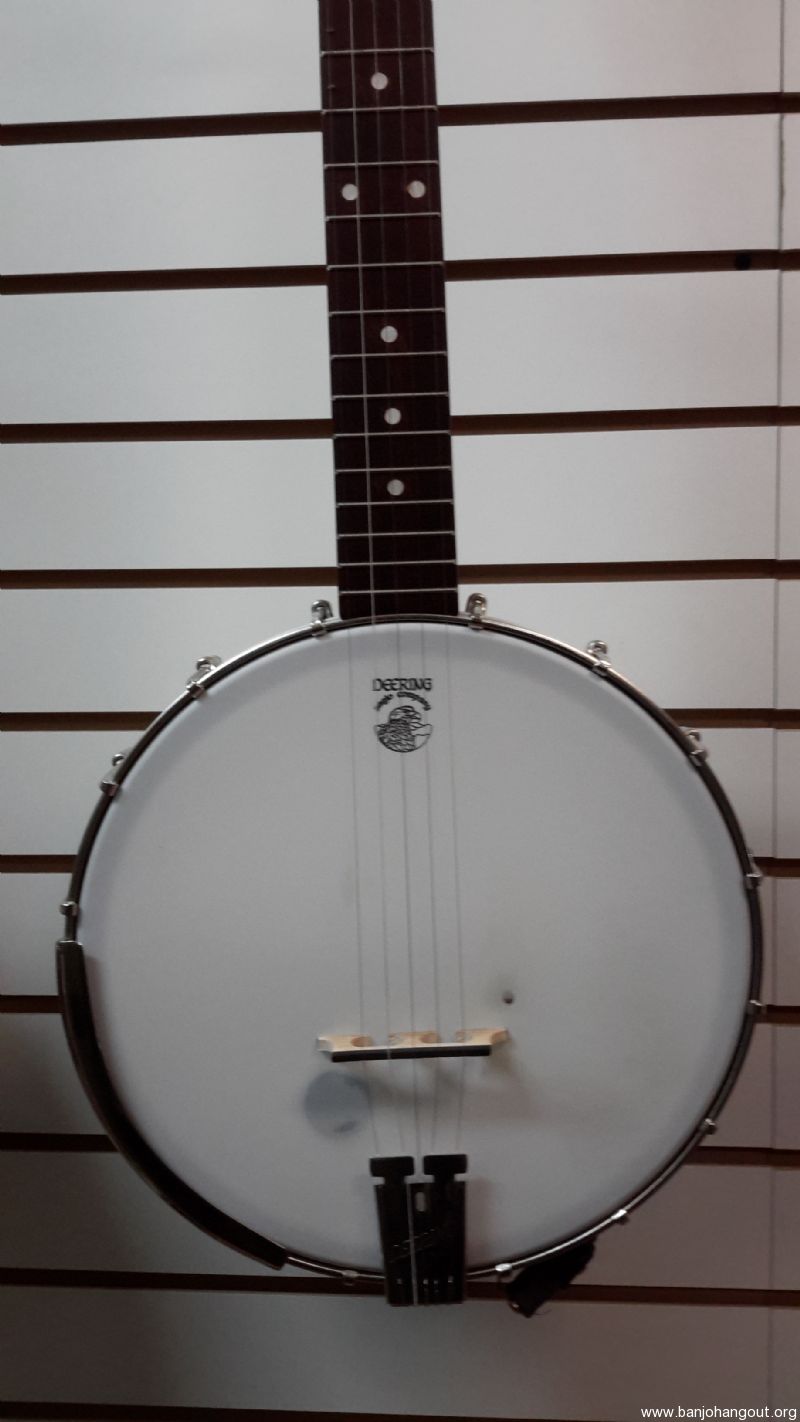 Deering Goodtime Classic Banjo with Pickup - Used Banjo For Sale at ...