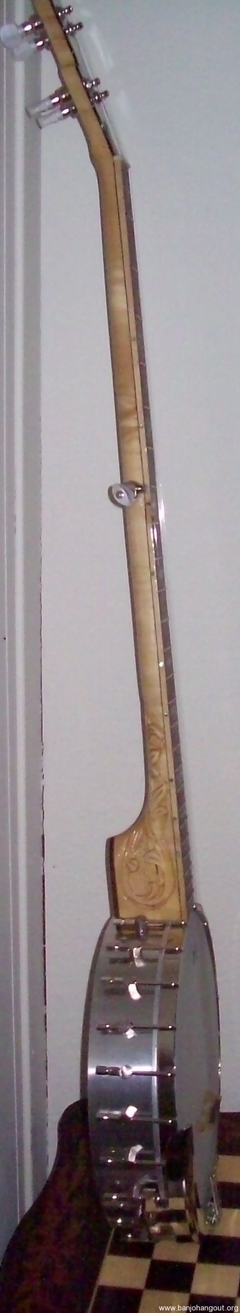 Long Neck banjo For Sale with archtop tone ring - Used Banjo For Sale ...