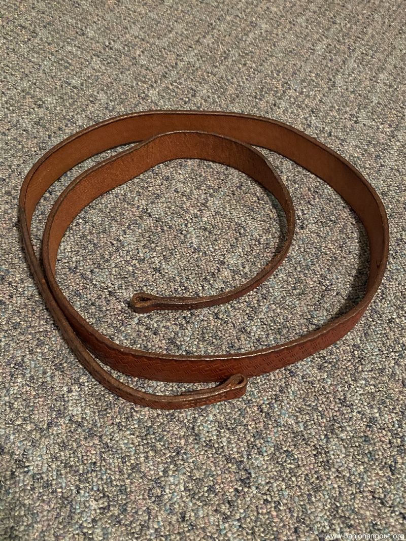 SOLD: Huber 60 inch Banjo Strap - Banjo Hangout
