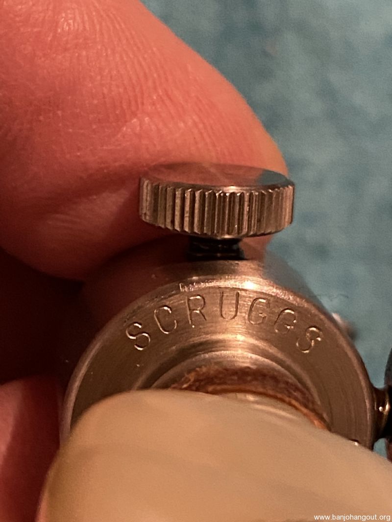 Rare 'Keith - Scruggs - Bump' Tuners - Used Banjo For Sale at ...