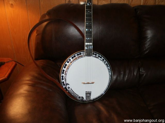 Stelling Master Cross Engraved - Used Banjo For Sale at BanjoBuyer.com
