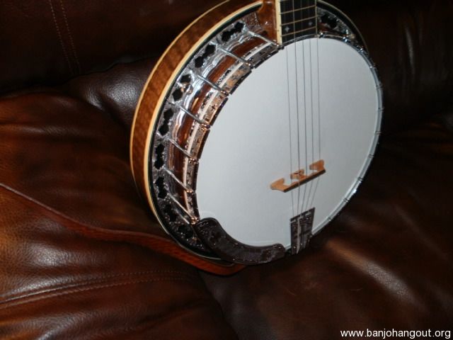 Stelling Master Cross Engraved - Used Banjo For Sale at BanjoBuyer.com